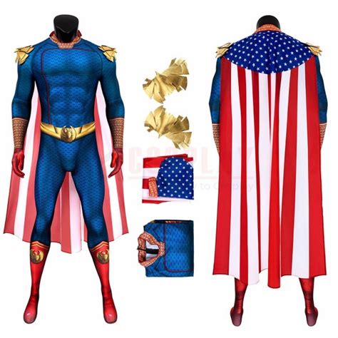 The Boys Homelander Cosplay Costume Homelander Dressing Up Outfits