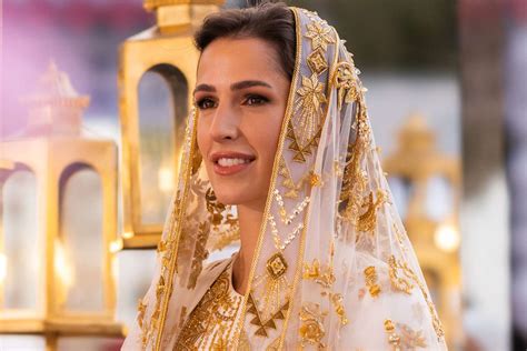 queen rania of jordan calls son s fiancée perfect answer to prayers