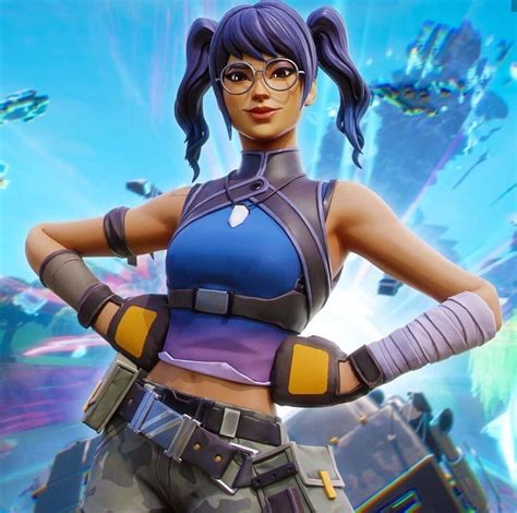 Download Cute Crystal Skin Fortnite Wallpaper