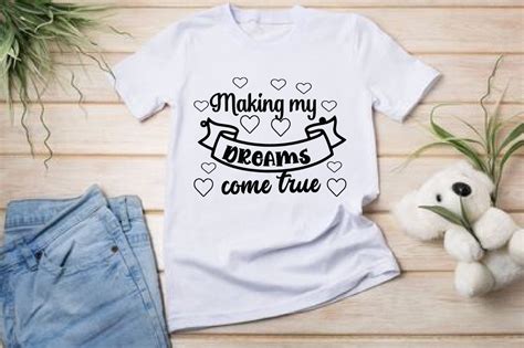 Making My Dreams Come True Svg Design Graphic By Lal Mia · Creative Fabrica