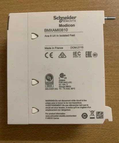 Ms Schneider Modicon Analog Input Module For Iot At ₹ 40000 Piece In