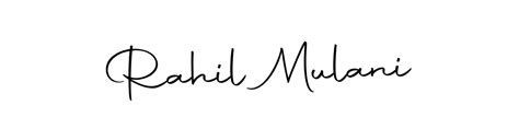 72 Rahil Mulani Name Signature Style Ideas Outstanding E Sign