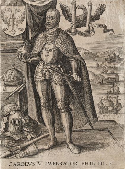 Pedro Perret Retrato De Carlos V Mutualart