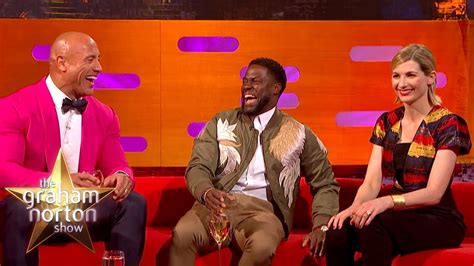 Dwayne Johnson And Kevin Hart Lose It Over Jodie Whittakers Accent The