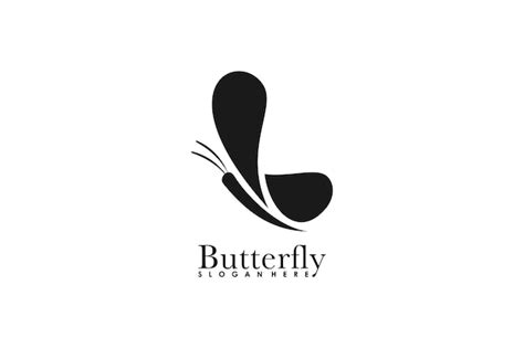 Premium Vector Butterfly Wing Design With Modern Concept