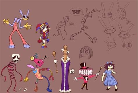 Pin By Furryfan64ds On The Amazing Digital Circus Circus Characters Concept Art Circus