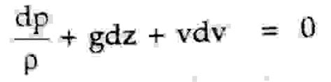 Eulers And Bernoulli Equation Derivation Assumptions Limitations