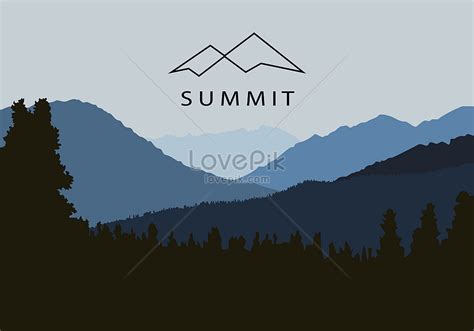 자연 개념 로고 이미지 Hd 요약 모험 미술 배경 사진 무료 다운로드 Lovepik