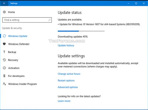 Update KB3199209 For Windows 10 Version 1607 Windows 10 Forums