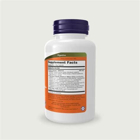 Probiotic Defense 90 Veg Capsules By Now Herbs Of Mexico