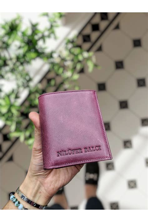 Visso Leather Vİsso 111 Isme özel Hakİkİ Derİ Bozuk Para BÖlmelİ CÜzdan Erkek Kadin CÜzdan Çanta