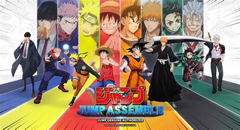 Jump Assemble Brings Mangas Most Popular Heroes Together For A Moba
