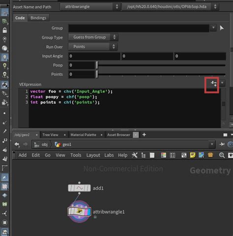 How To Create A Vector Parameter Using Vex General Houdini Questions