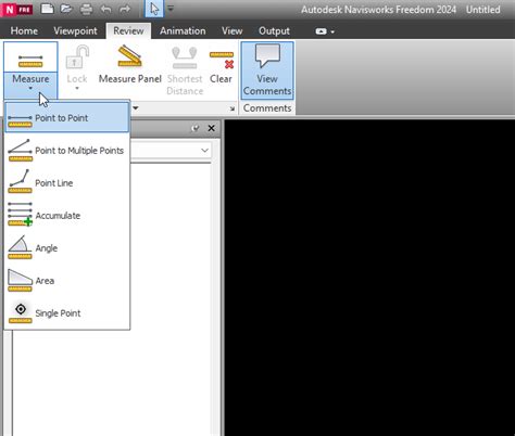 Solved I Cant Display The Navisworks 2024 Measurement Tools Window