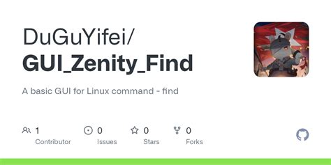 Github Duguyifeiguizenityfind A Basic Gui For Linux Command Find