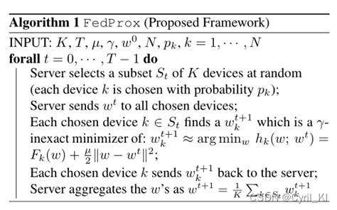 联邦学习算法fedprox的pytorch实现fedproxyuanshi代码 Csdn博客