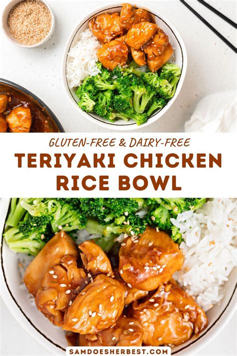 Healthy Teriyaki Chicken Rice Bowls Artofit