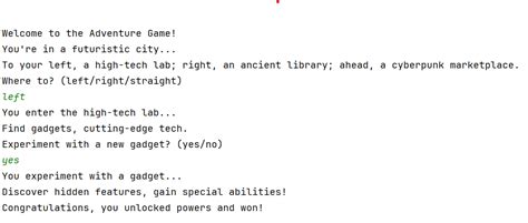 Create Text Based Adventure Game In Java