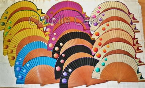 Abanicos Para Bodas Y Eventos Claudia Cano LOS MIL Y UN COLORES ABANICOS PARA UN EVENTO