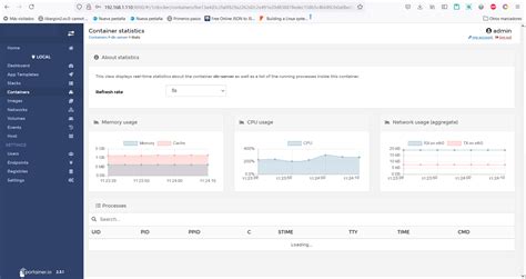 Error Getting Statistics From Containers · Issue 5160 · Portainer