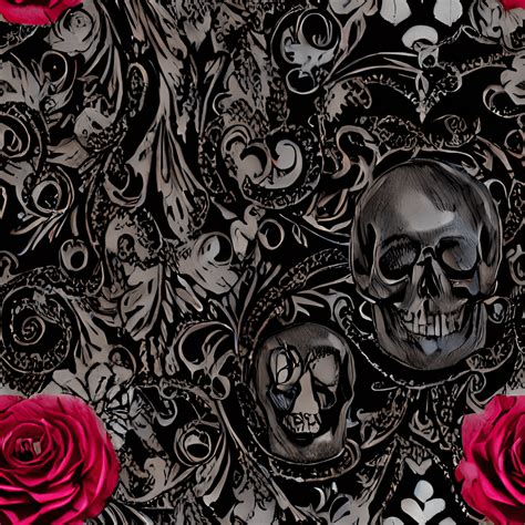 Gothic Romance Digital Paper · Creative Fabrica