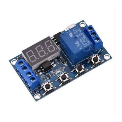 V Channel Power Relay Module With Adjustable Timing Cycle Cherry Electronics