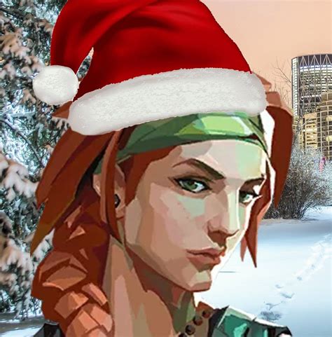 Valorant Skye новый год Merry Christmas