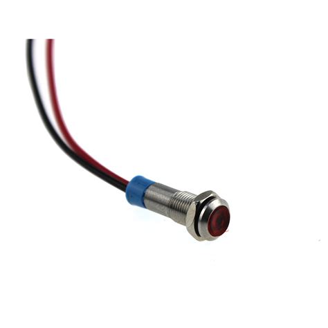 6mm Indicator Light Steel Push Button Steel Push Button And Indicator