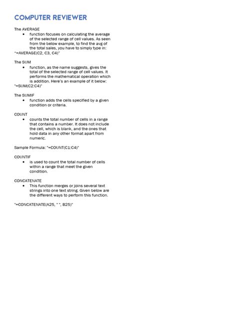 Computer Reviewer Pdf