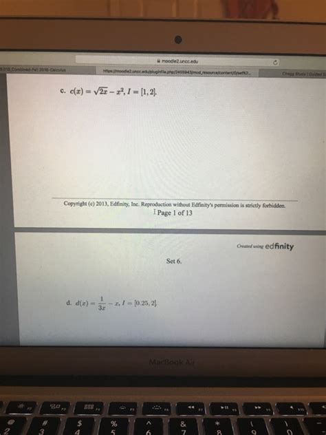 Solved Set Name Section Number In Each Of Exercises Chegg