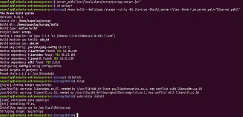 scrcpy control your android device from the ubuntu desktop