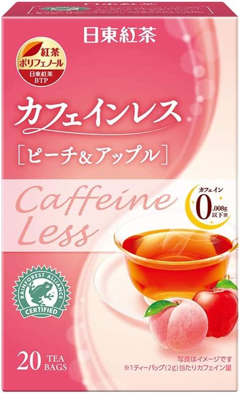 Amazon 三井農林 日東紅茶 カフェインレスtbピーチandアップル ×3箱 デカフェ・ノンカフェイン ティーバッグ 日東紅茶 紅茶 通販