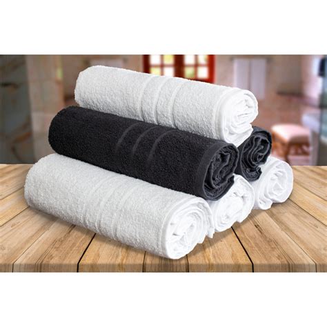 Kit Toalhas De Rosto Branca Hotel Macia Felpuda Prata Shopee Brasil