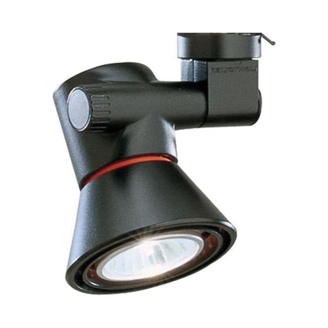 Lightolier 8201bk Low Profile Track Light Adapter Matte Black Lytespan