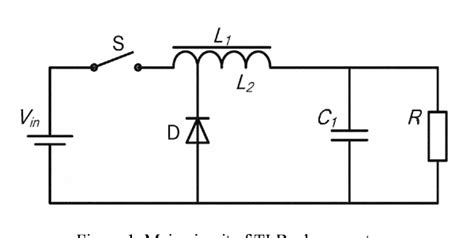 Figure 1 From The Nonlinear Control Of Tapped Inductor Buck Converter Based On Port Controlled