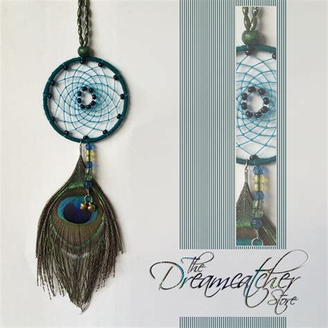 Peacock Themed Keychain The Dreamcatcher Store