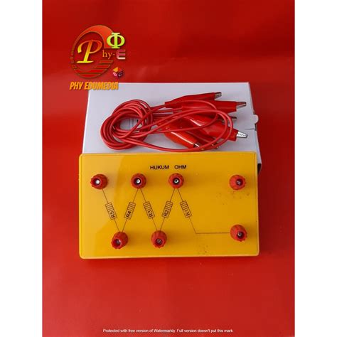 Jual Alat Percobaan Hukum Ohm Percobaan Hukum Ohm Alat Hukum Ohm Set Hukum Ohm Shopee