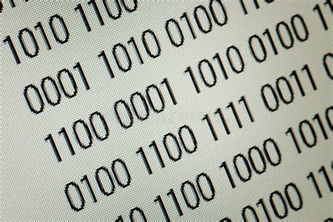 Binary Code Background Cloud Computing IOT And Artificial Intelligence Stock Photo Image Of