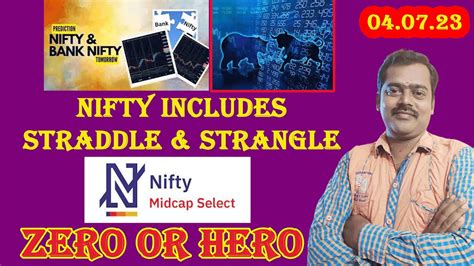 04 07 23 Nifty Banknifty Levels Based On Option Premium NIFTY MIDCAP