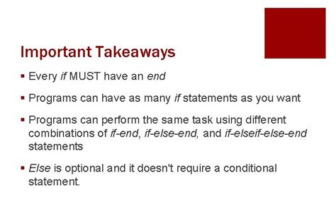 Conditional Statements Engr 1181 Matlab 7 Conditional Statements