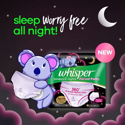 Whisper Bindazzz Nights Period Panty Medium Large Count Price Uses