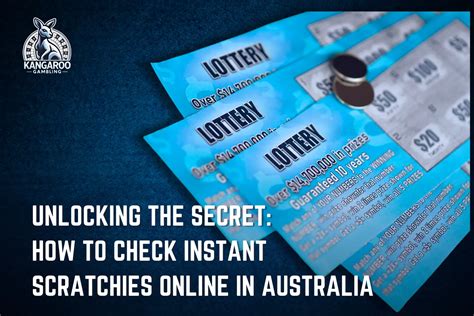 How To Check Instant Scratchies Online In Australia ー 2025 Guide