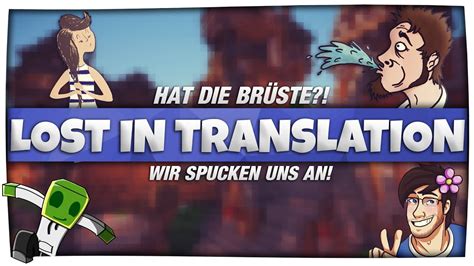 Hat Die BrÜste Lost In Translation Minecraft Nestfloh