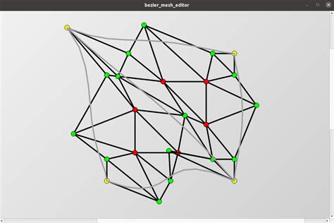 Github Scorecbeziermesheditor A Qt Widget Application To Visualize Bezier Meshes