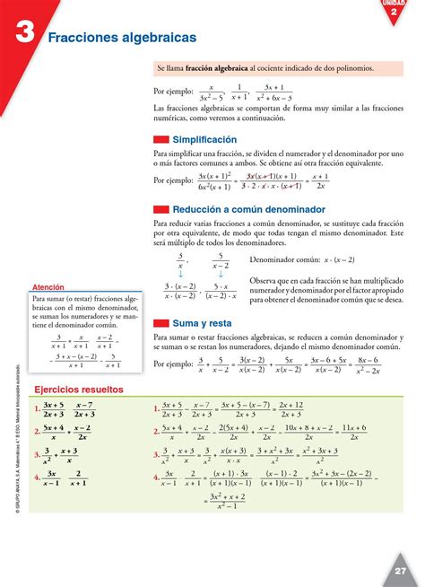 Solucionario Anaya Mates 4 Eso