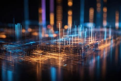 Digital Pixelated Or Bit Patterns Symbolizing Data And Communication