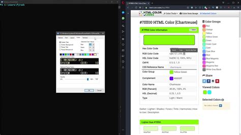 Customize Powershell Font Color And Size Youtube