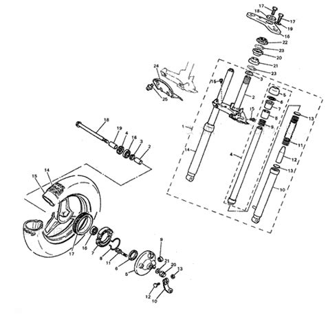 Yamaha Pw50 Pw80 Schematics Parts Diagrams