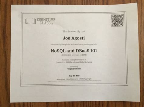 Joe Agosti On Linkedin Ibm Nosql Dbaas Computerscience