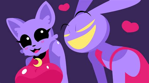 Catnap Girl And Jax The Amazing Digital Circus Animation Youtube
